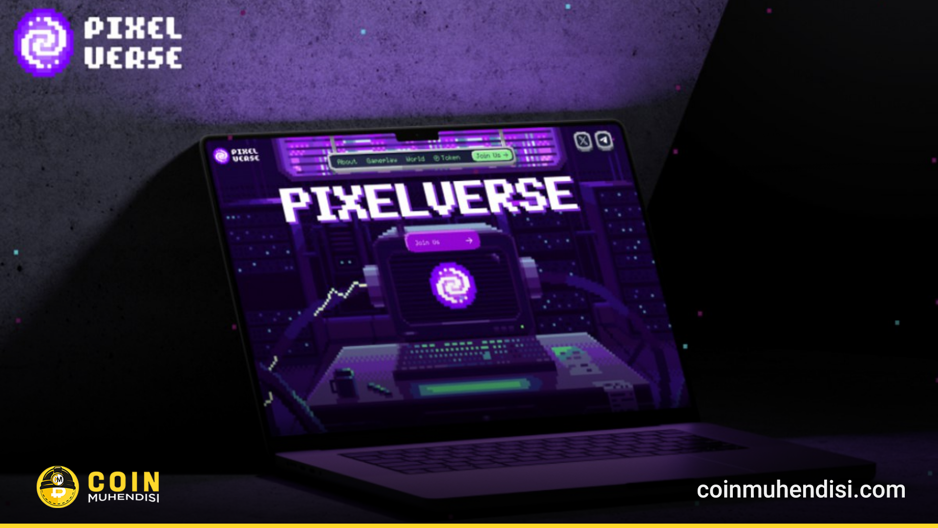 Pixelverse: Blockchain Tabanlı Savaş Oyunu - Coin Mühendisi