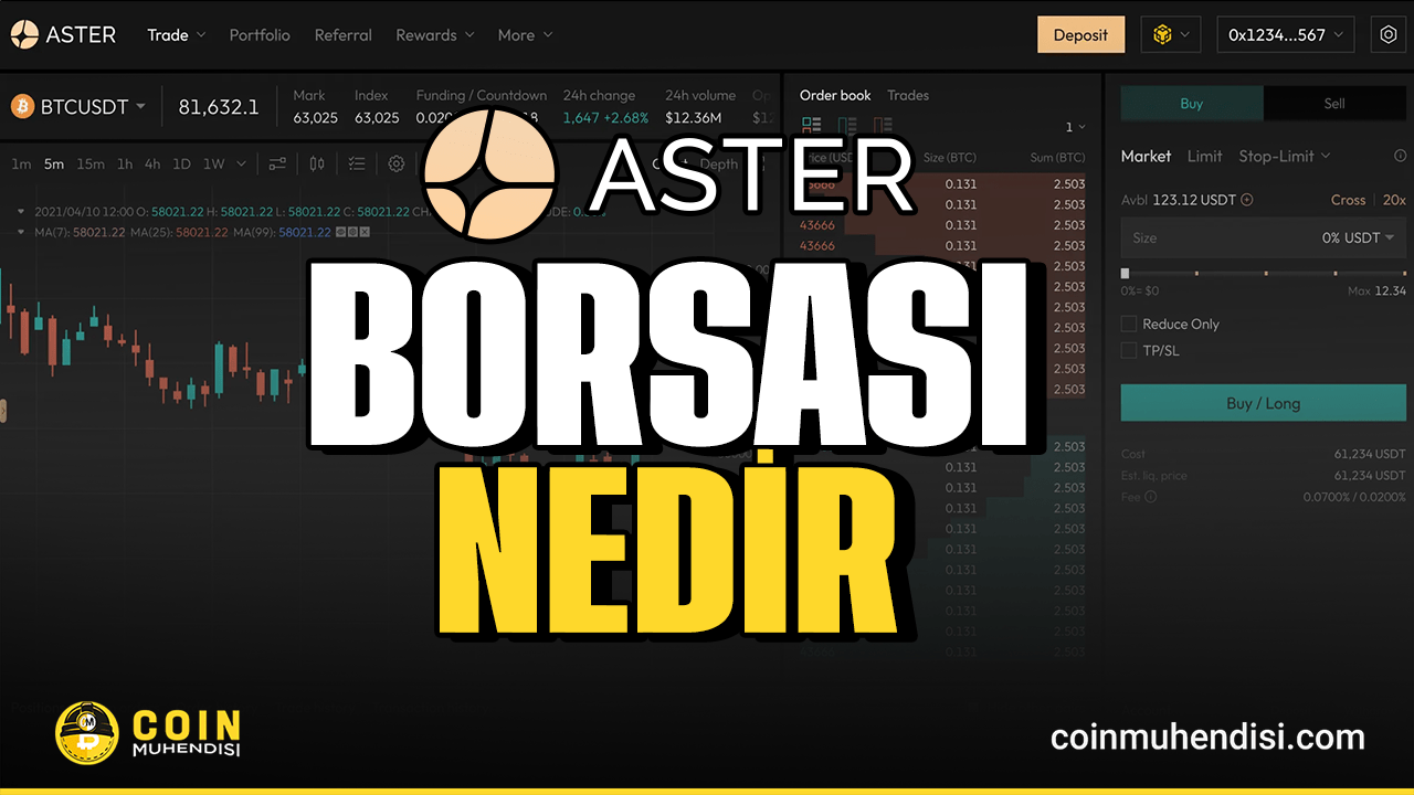 Aster DEX Nedir? Nasıl Kullanılır? - Coin Mühendisi