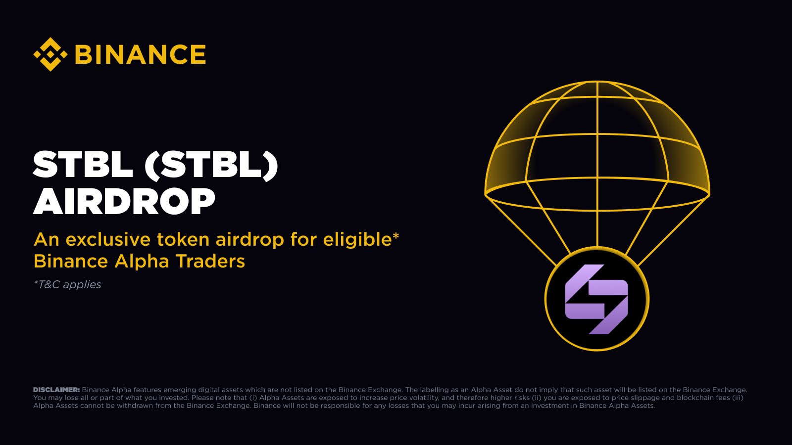 Tether Kurucusundan STBL Token: Binance Alpha’da Listelenecek! - Coin Mühendisi